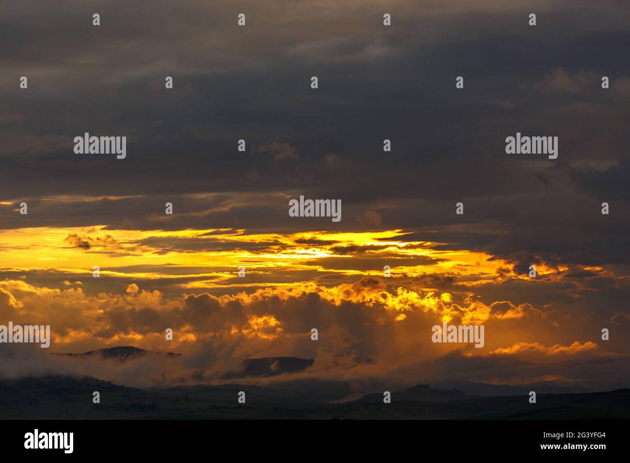 Scenery aerial view sunrise hi-res stock photography and images - Alamy