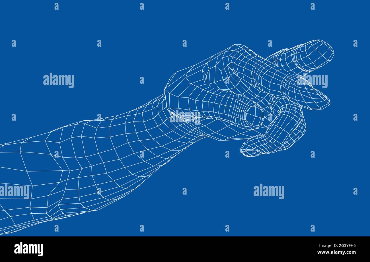 Fingers crossed. Vector Stock Vector Image & Art - Alamy