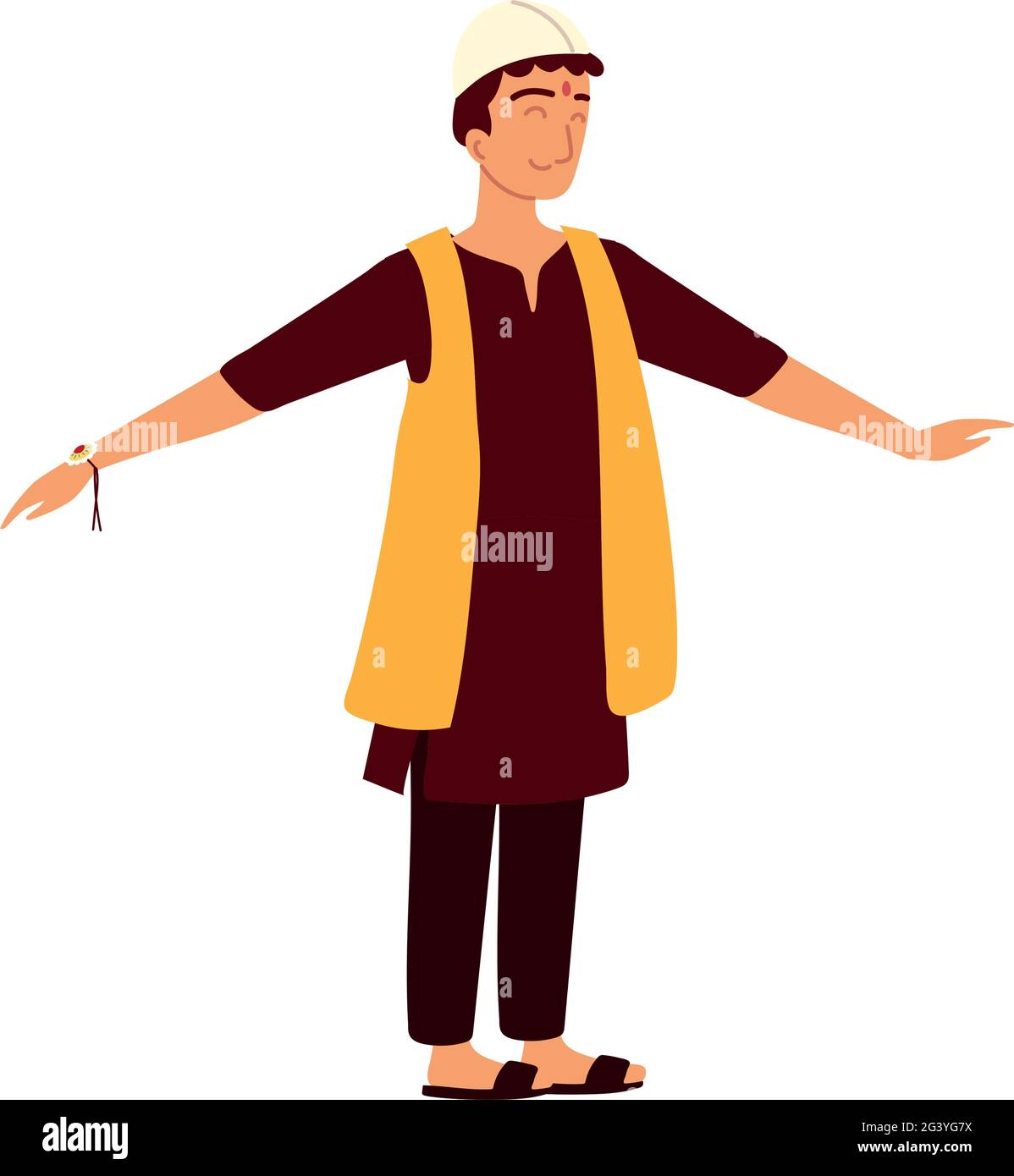 indian young man Stock Vector Image & Art - Alamy