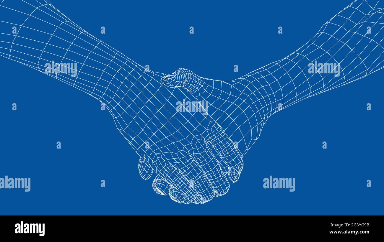 Man shaking hands. Vector Stock Vector Image & Art - Alamy