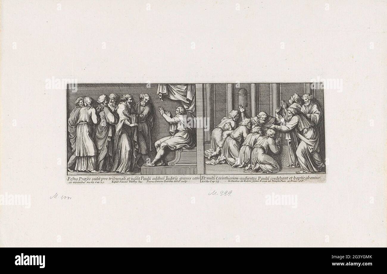 Paul for Festus and Paul is the Corinthians; Festus Praeses Sedit Pro ...