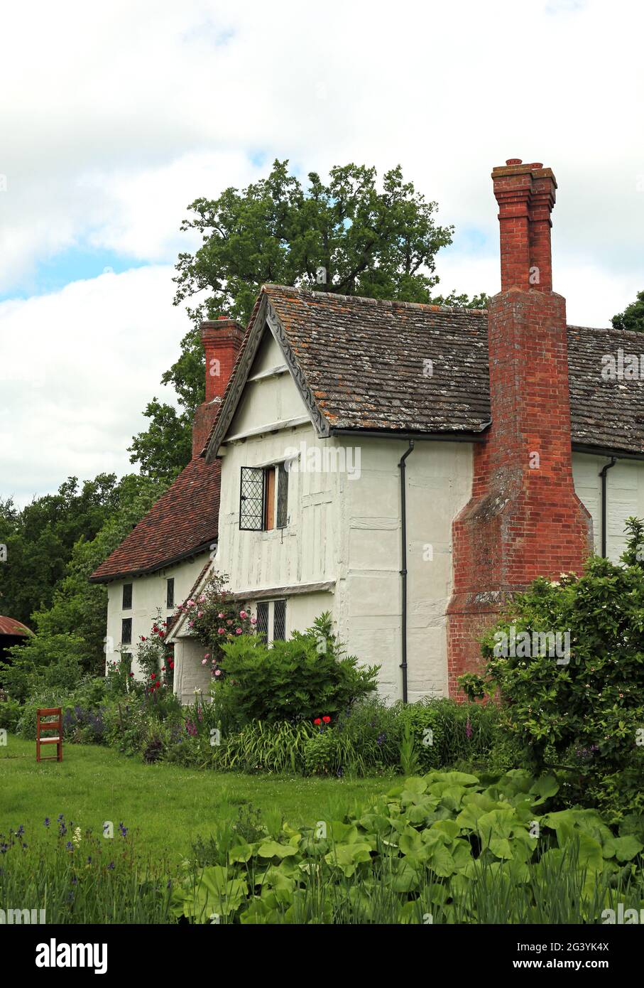 Lower Brockhampton manor house, Bringsty near Bromyard, Herefordshire ...