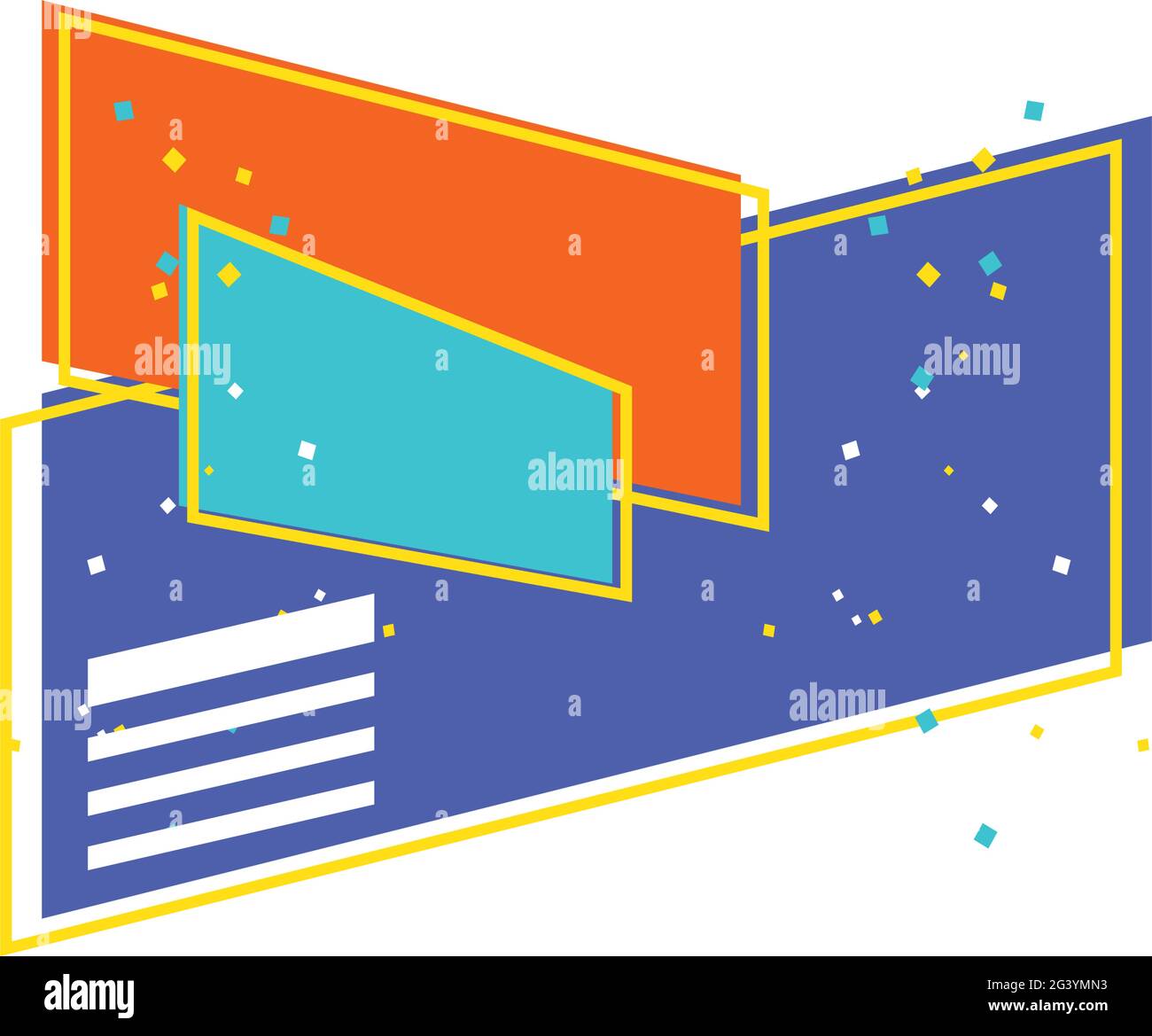 vintage banner template Stock Vector Image & Art - Alamy