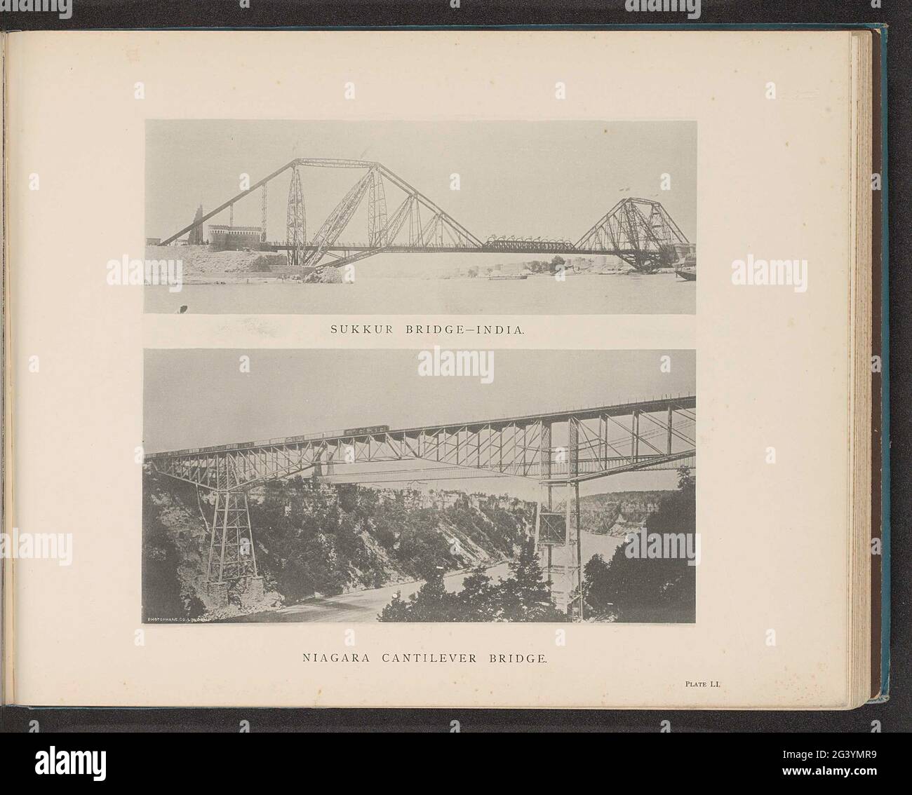 Sukkur Bridge India; Niagara Cantilever Bridge. Above the Lansdowne ...