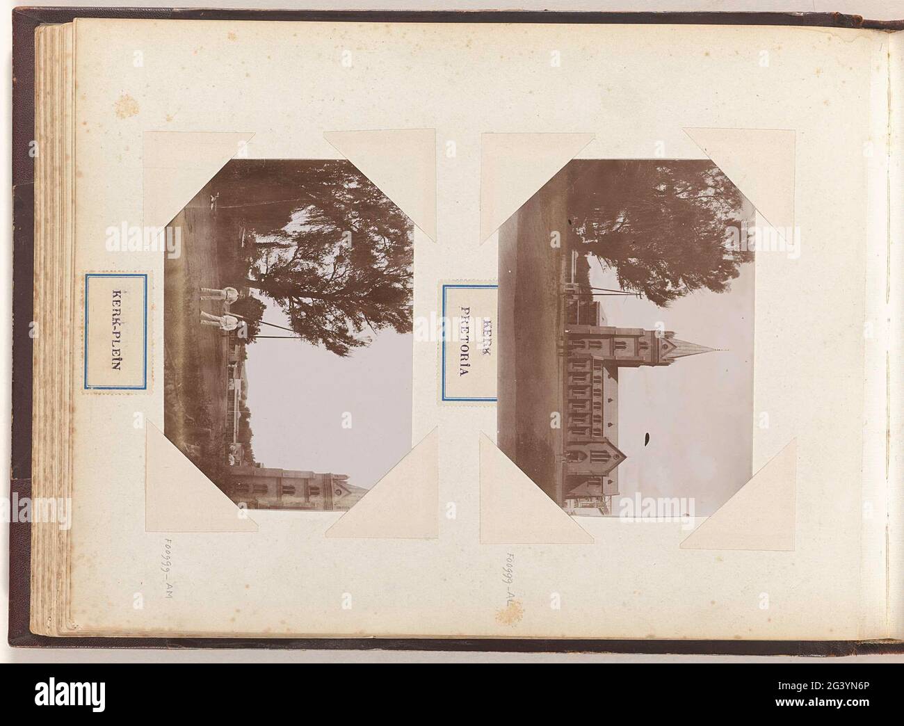Exterior of a church in Pretoria; Church pretoria. Part of album with ...
