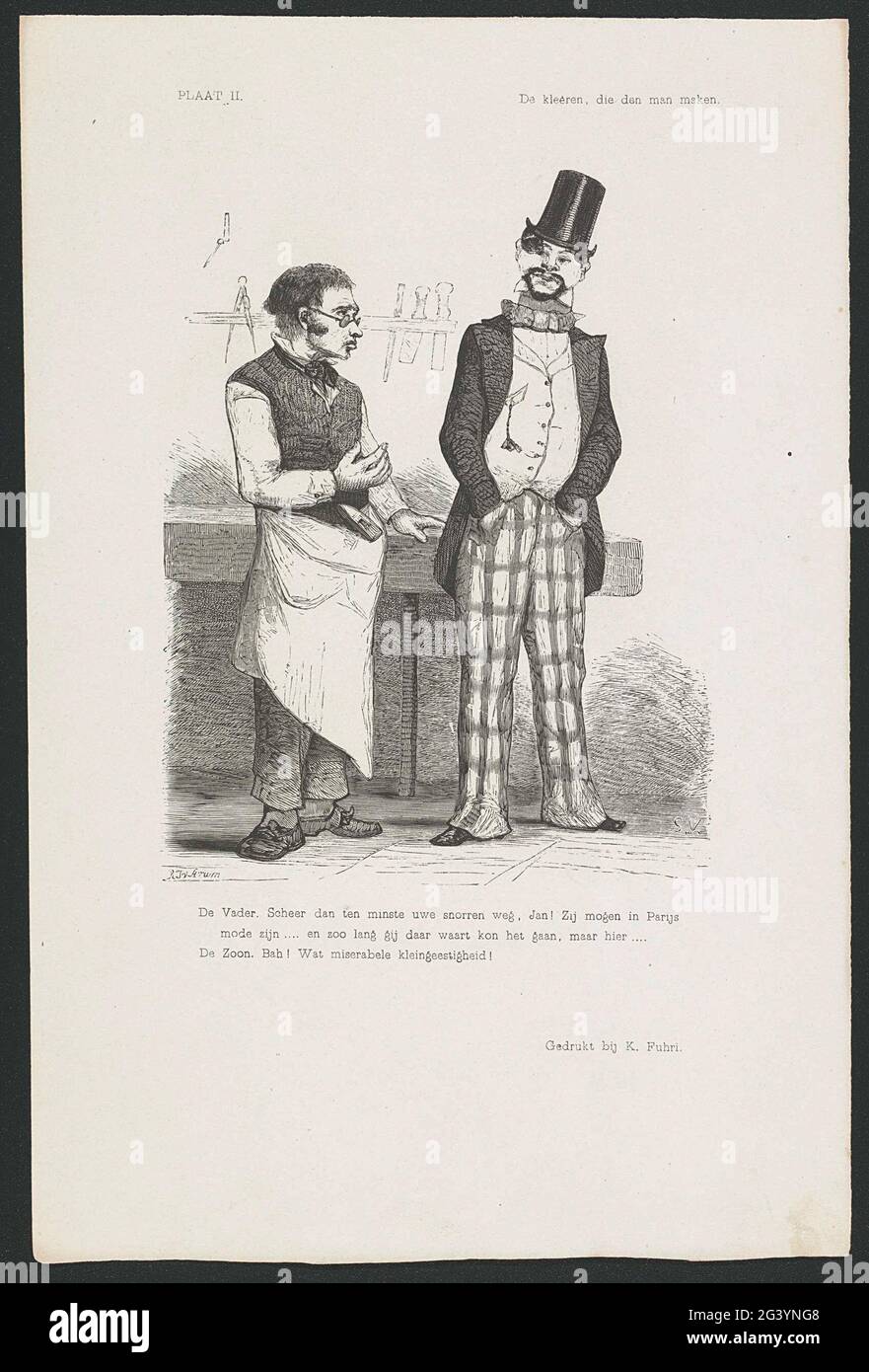 Father adopts the Paris mustache from his son; The clothes that make ...