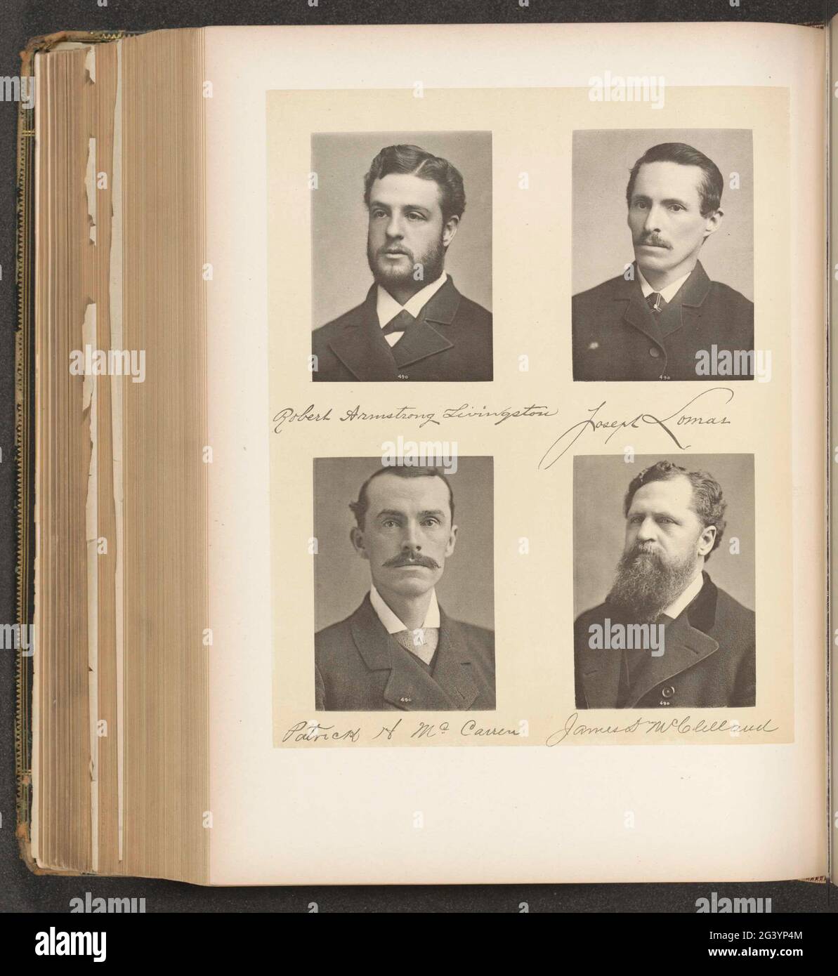 Portraits of four members of the Lower House of the State New York. At ...