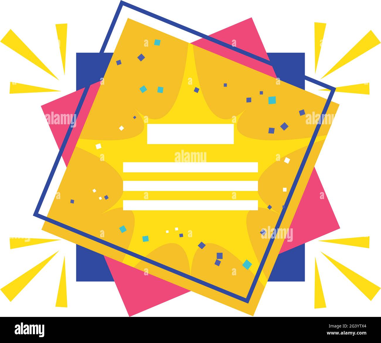 badge advertising template Stock Vector Image & Art - Alamy