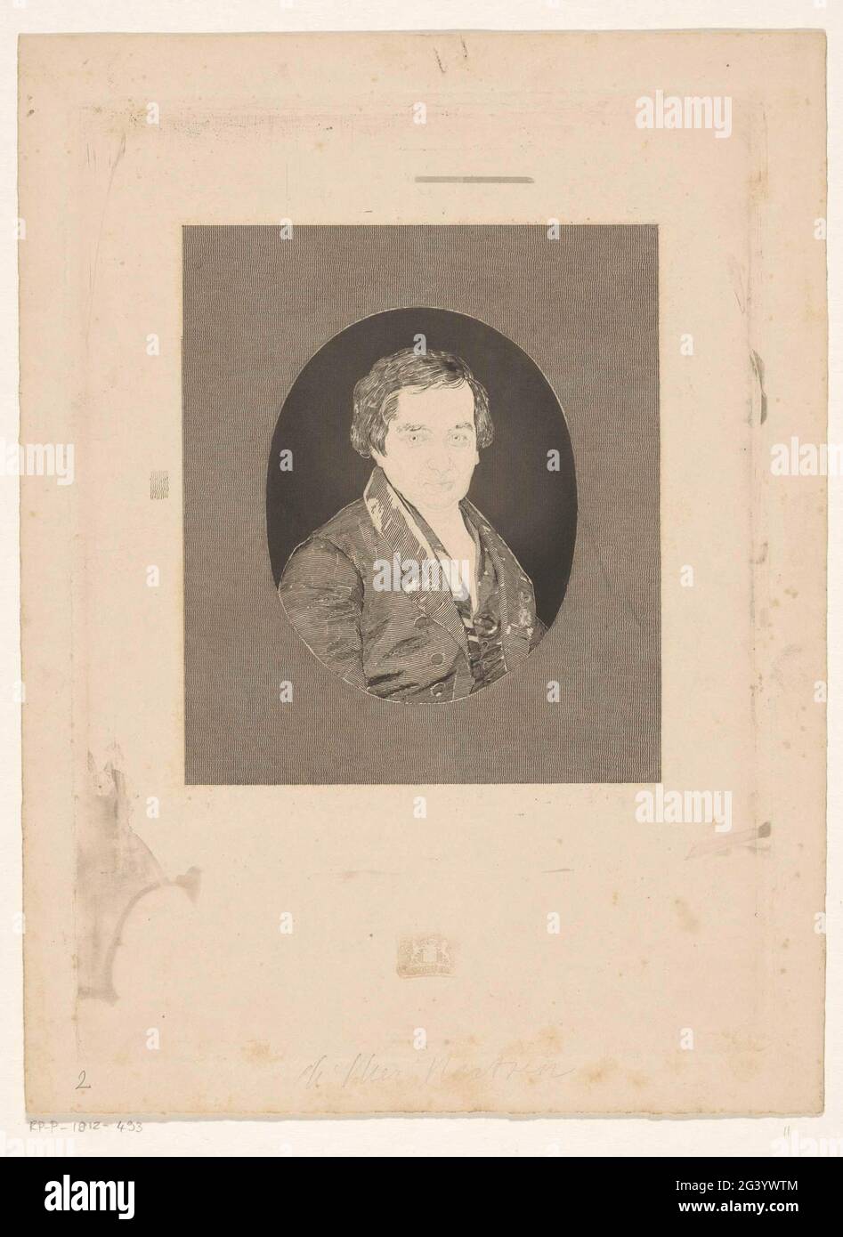 Portrait of Willem de Clercq Stock Photo - Alamy