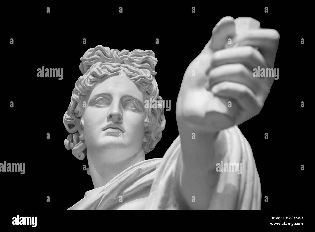 Bust of apollo hi-res stock photography and images - Alamy