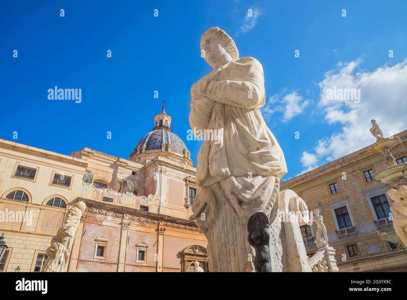 Piazza Pretoria, Palermo, Sicily, Italy, Europe Stock Photo - Alamy