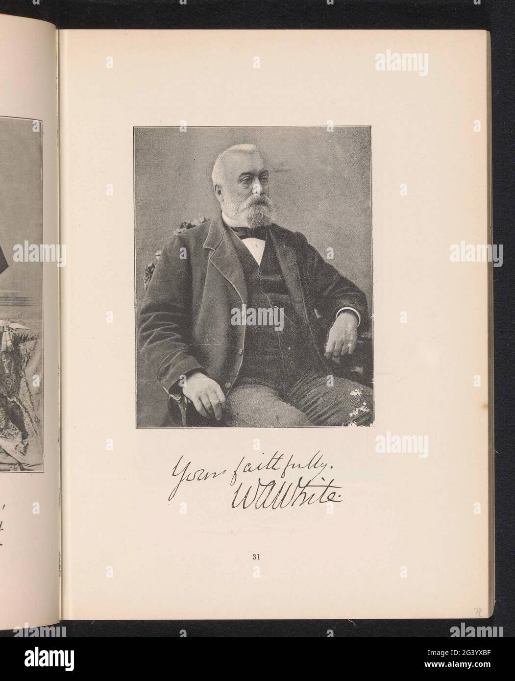 Portrait of William Arthur White Stock Photo - Alamy