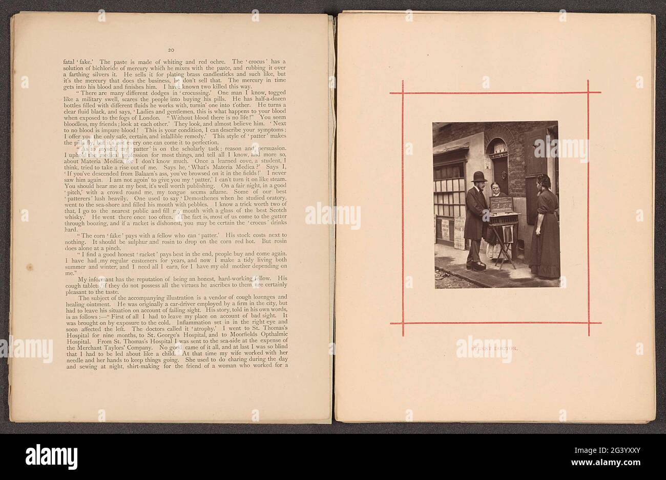 Street Doctor Stock Photo - Alamy