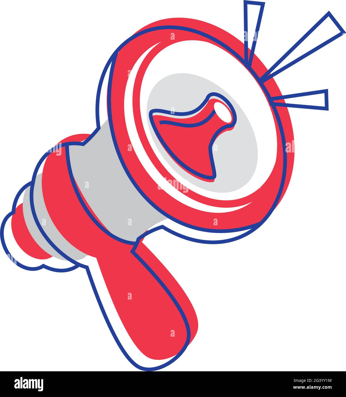 marketing megaphone announce Stock Vector Image & Art - Alamy