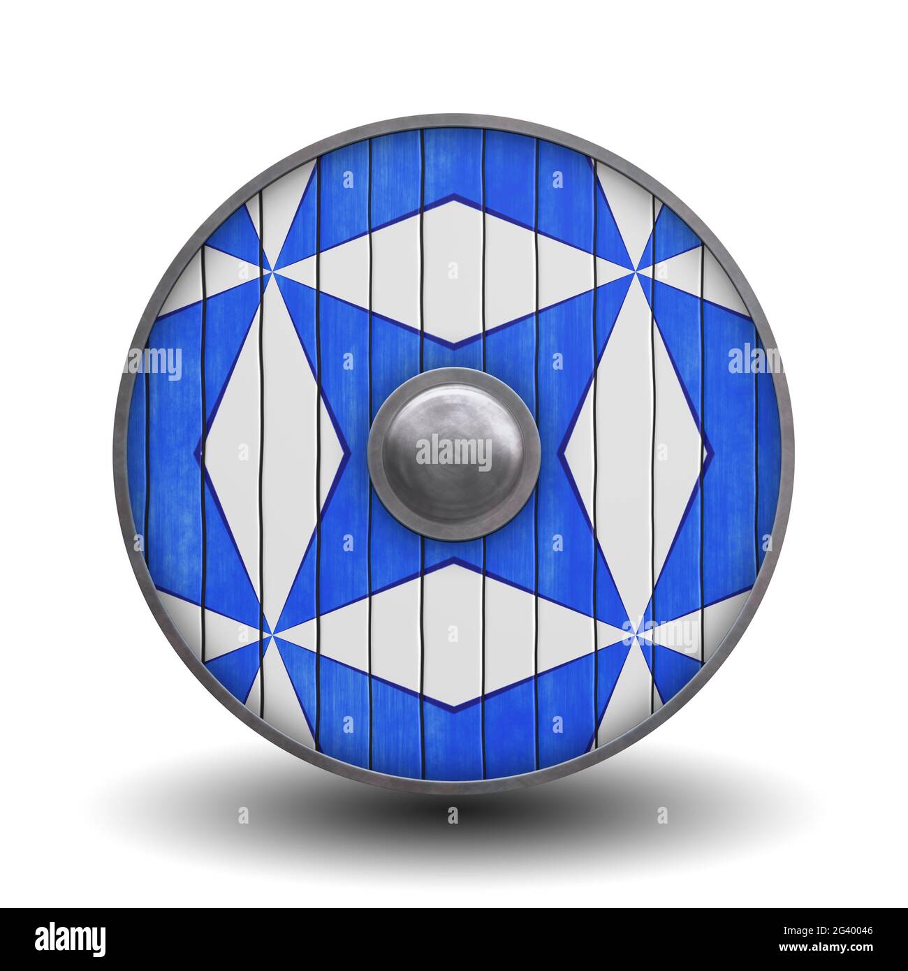 Vintage wooden knight shield Cut Out Stock Images & Pictures - Alamy