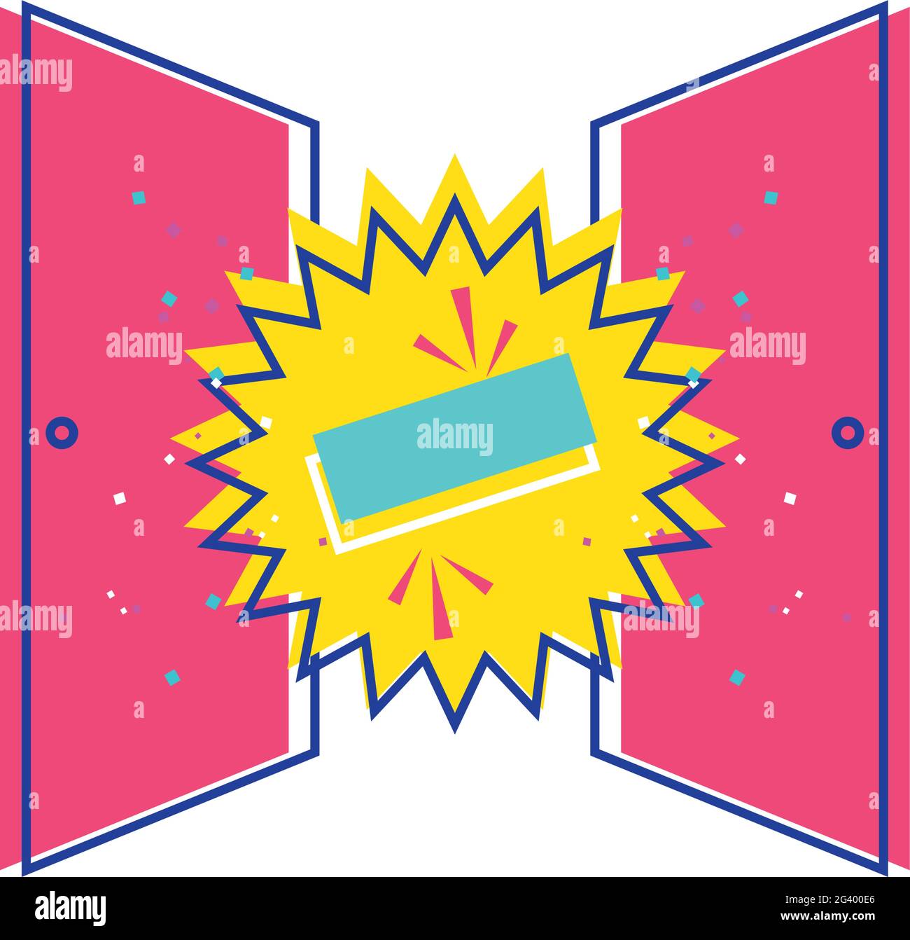 grand opening doors Stock Vector Image & Art - Alamy