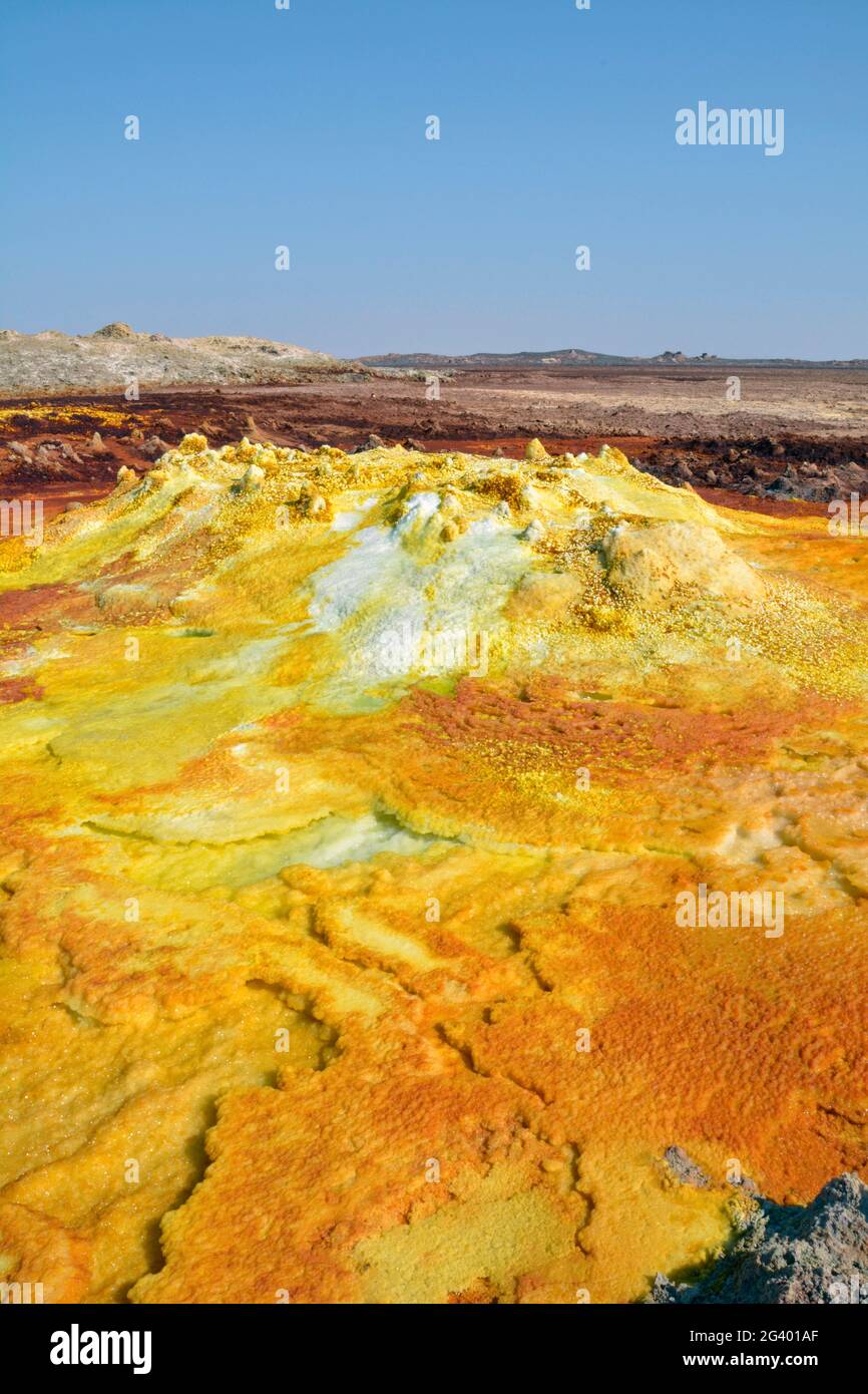 Dallol sulfur springs hi-res stock photography and images - Alamy