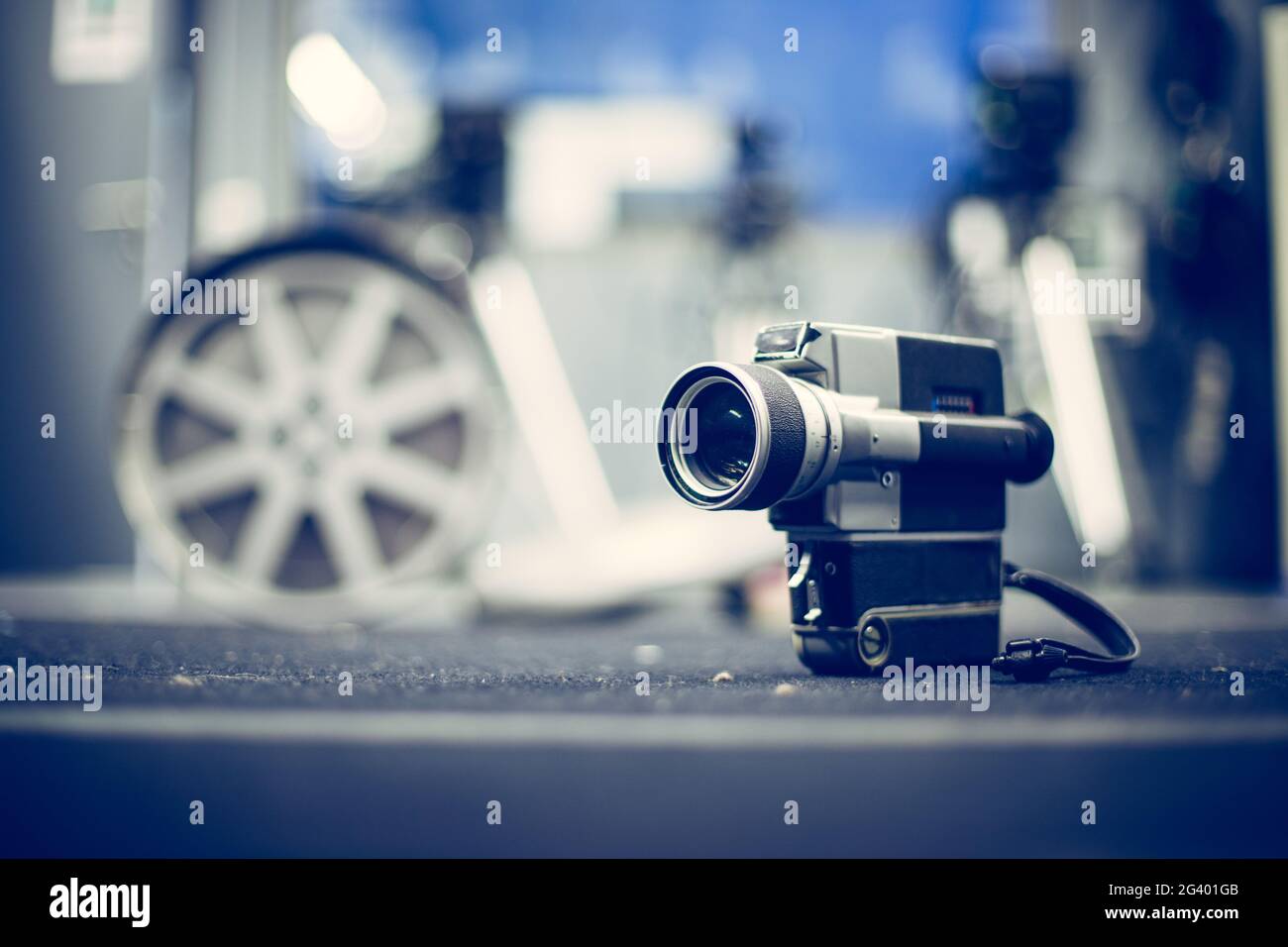 Movie Film Camera Background