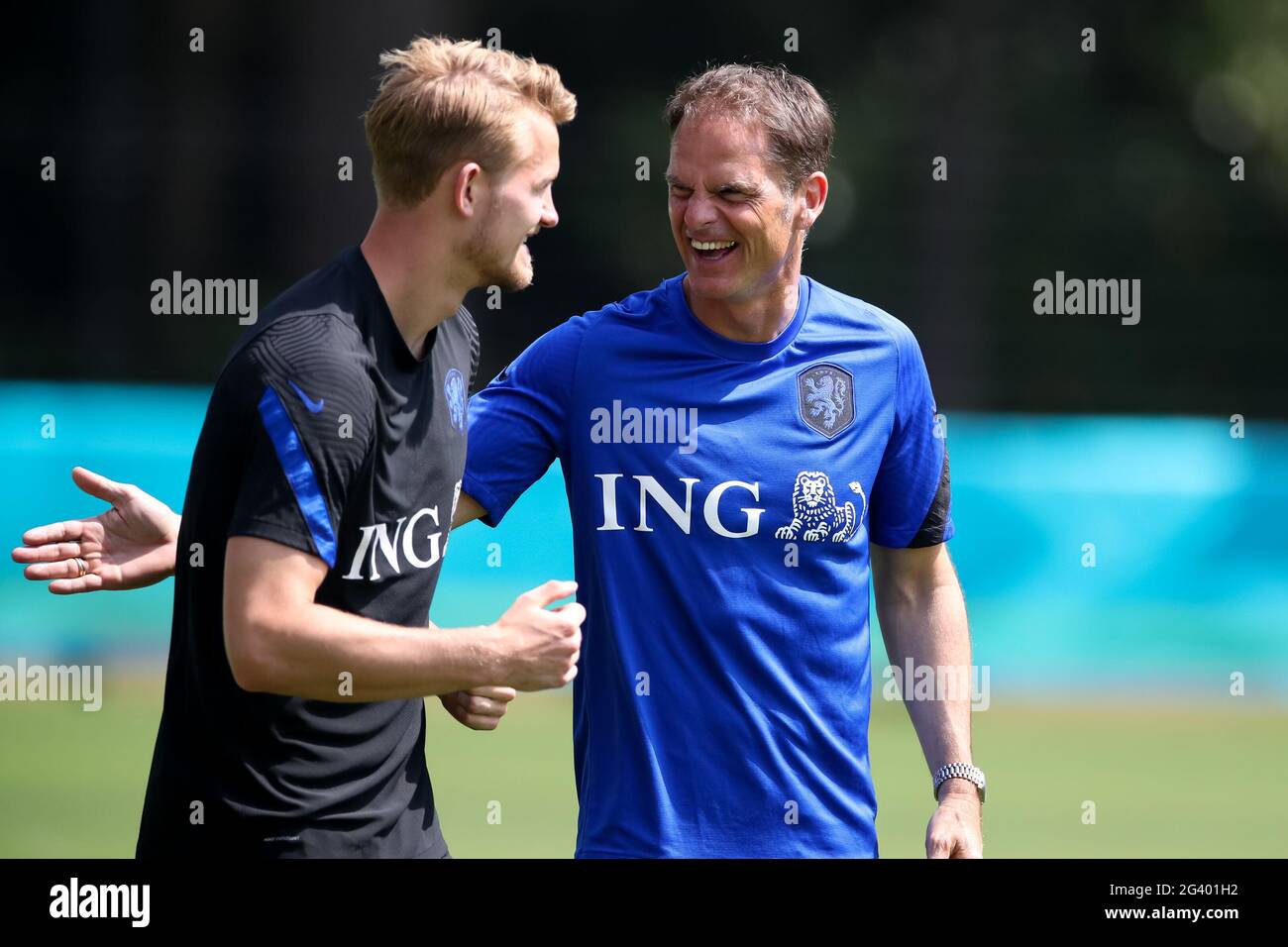 ZEIST, NETHERLANDS - JUNE 18: Matthijs de Ligt of the Netherlands and ...