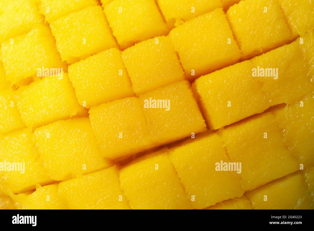 Close up halved mango hi-res stock photography and images - Alamy