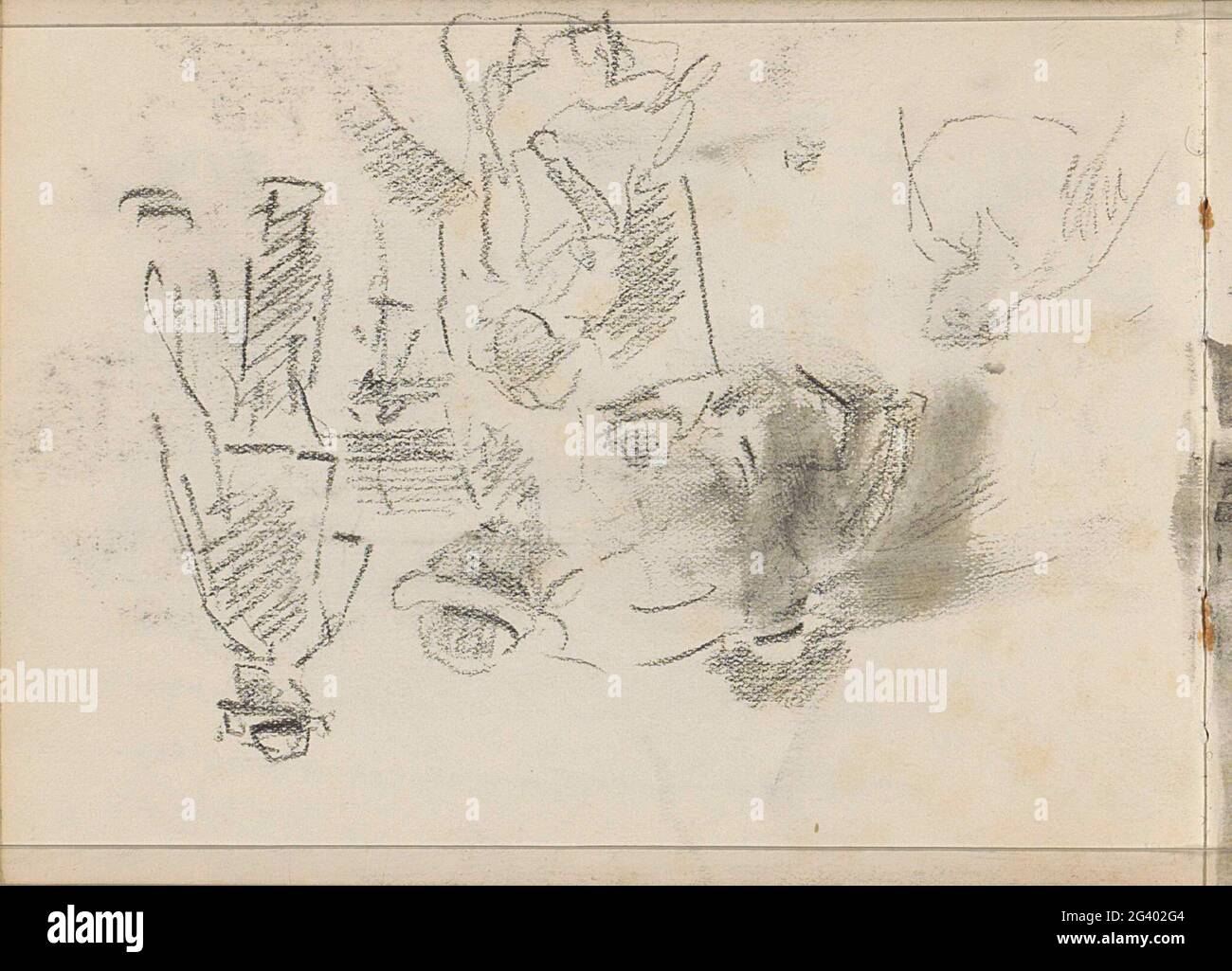 Figures in different postures. Figures in different postures. Leaf 10 ...