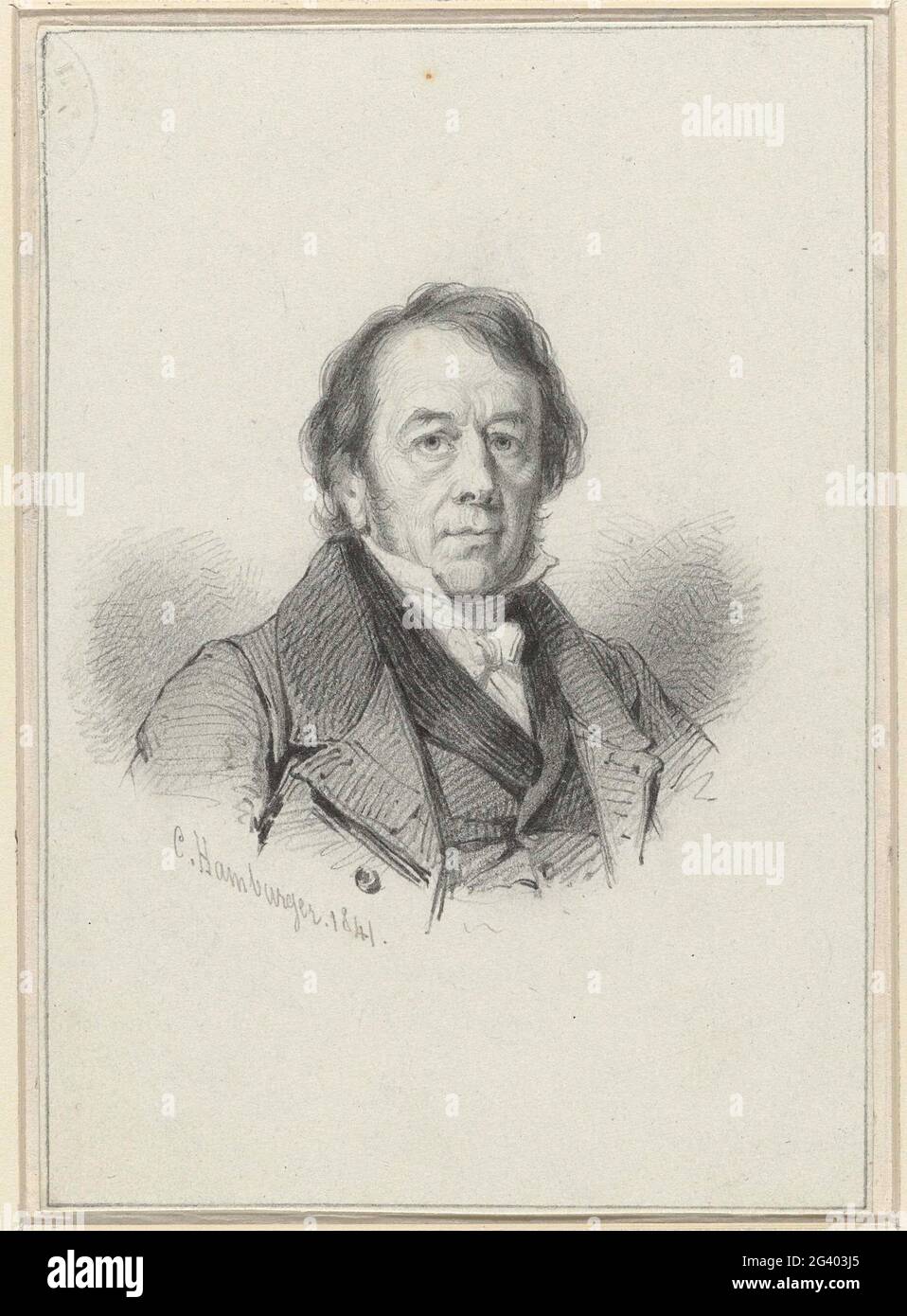 PORTRET VAN LOUIS MORITZ Stock Photo - Alamy
