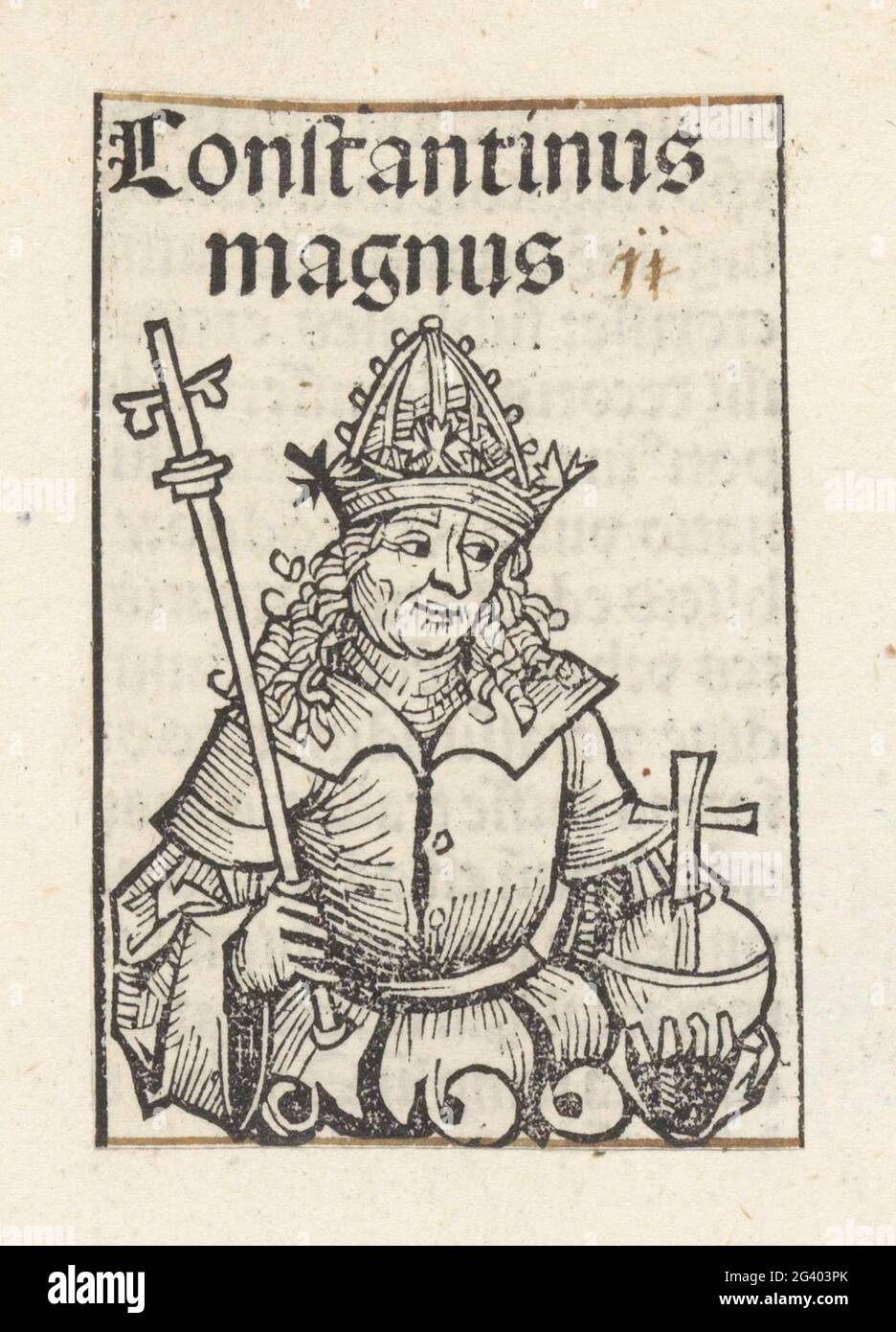 Emperor Constantine the Great; Constantinus Magnus; Liber chronicarum ...