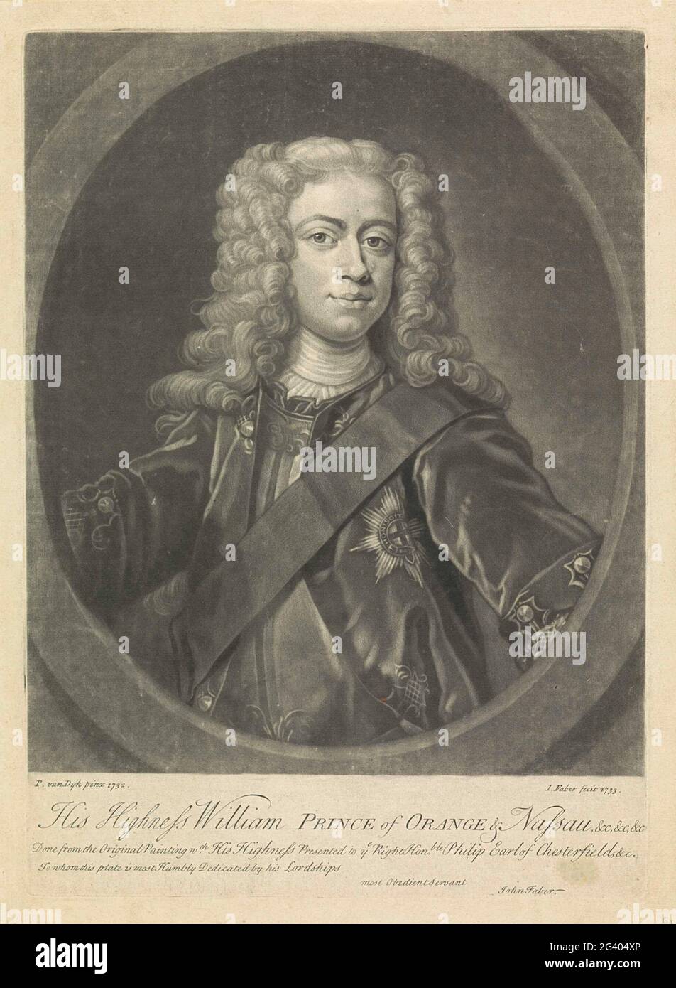 Portrait of Willem IV, Prince of Orange-Nassau. Portrait of Willem IV ...