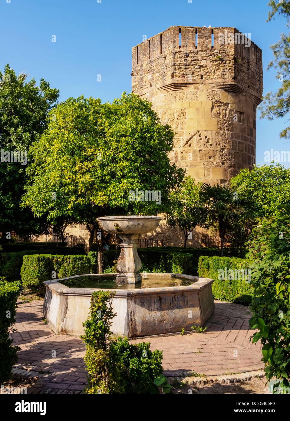 Gardens of Alcazar de los Reyes Cristianos, Alcazar of the Christian ...