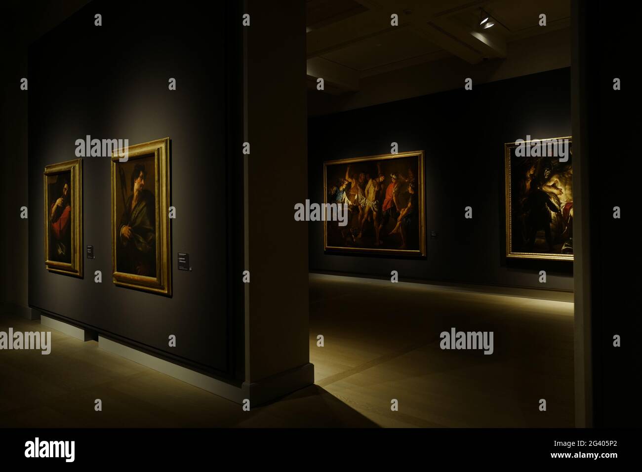 Italian painting exhibition of Caravaggio and his heirs, at Le Gallerie ...