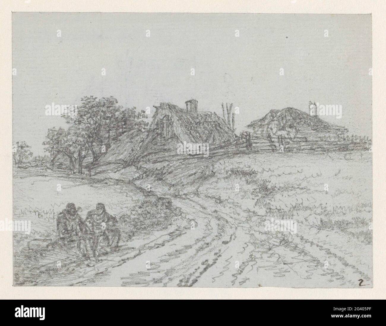 Country road to a farm; Links two sitting farmers Stock Photo - Alamy