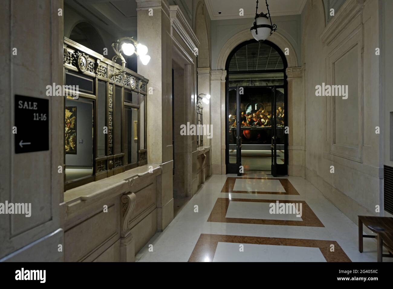 Italian painting exhibition of Caravaggio and his heirs, at Le Gallerie ...