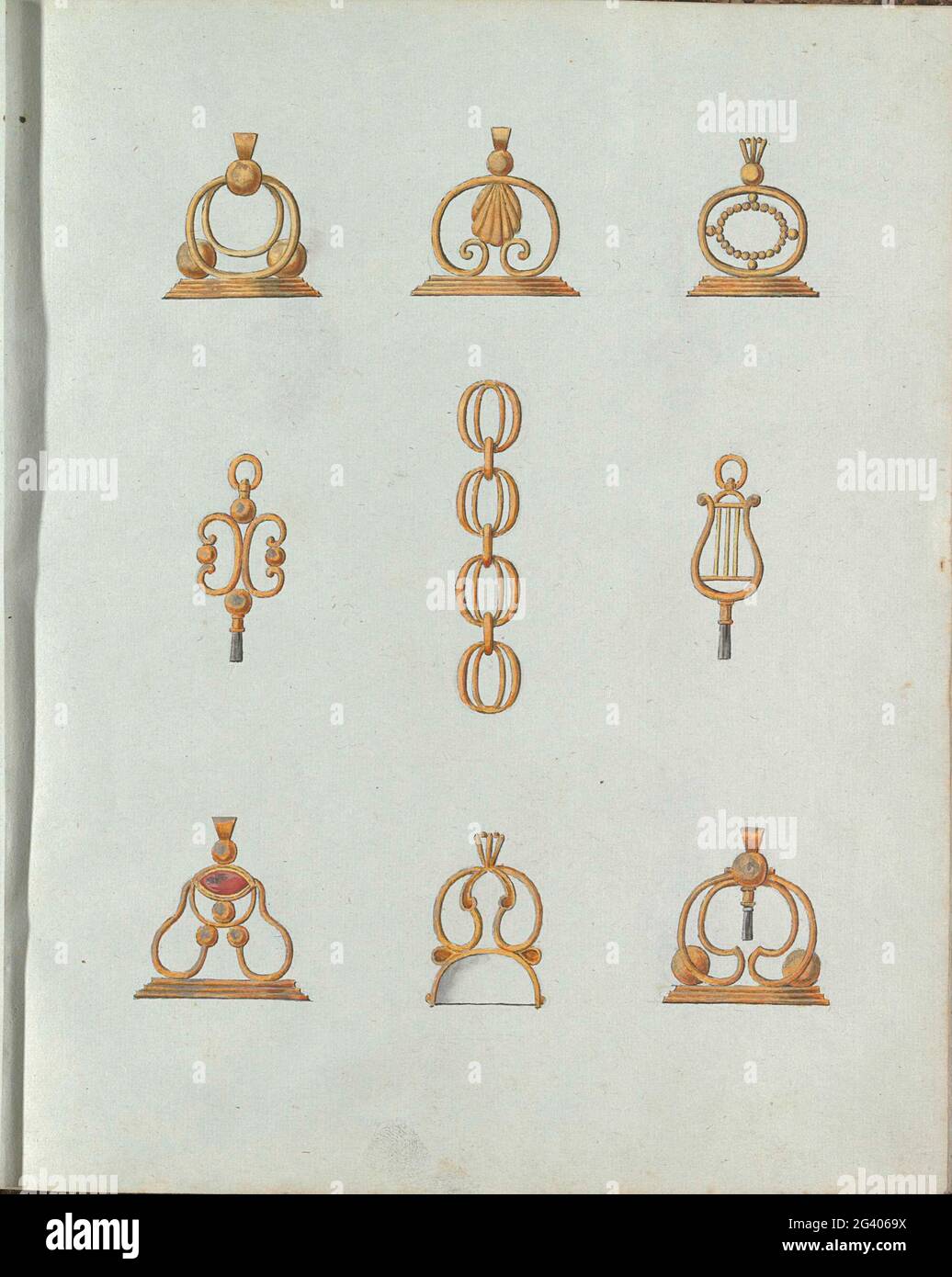 Nine designs of hangers Stock Photo - Alamy