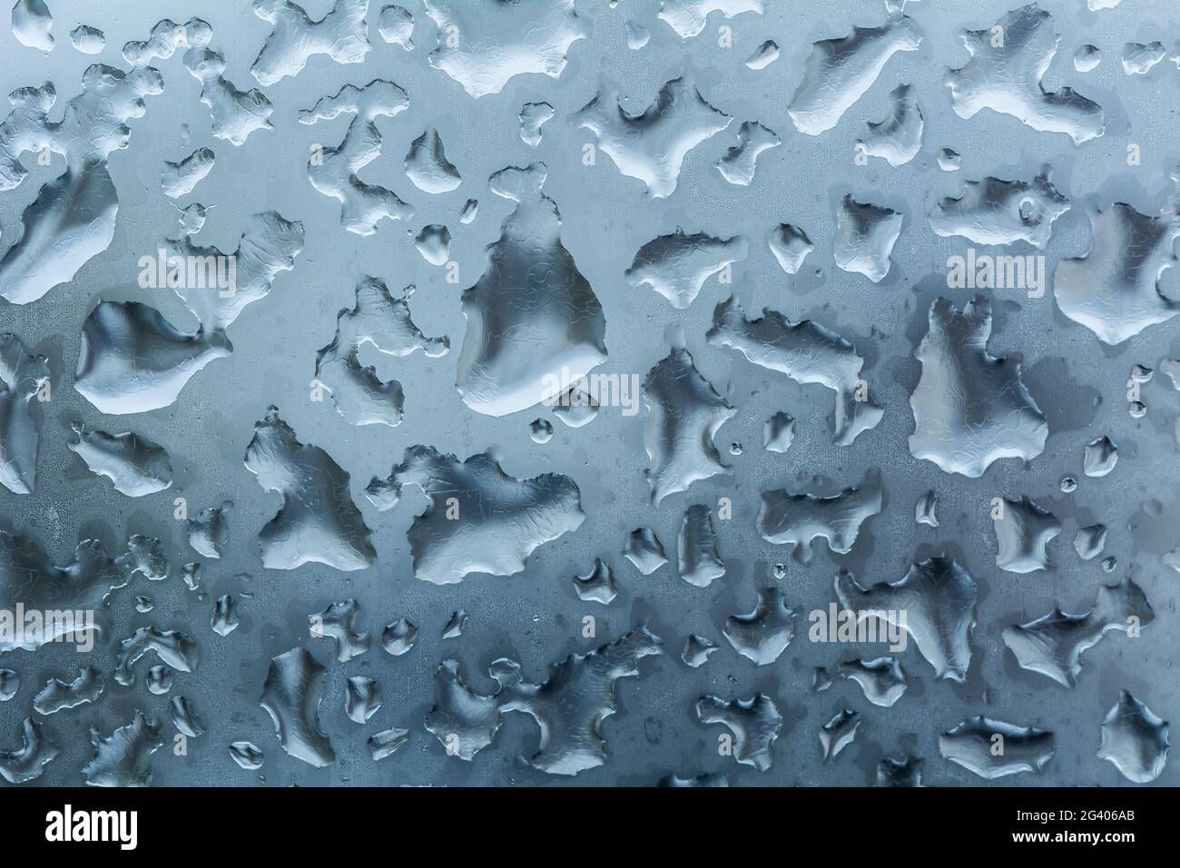 Water drops on glass Stock Photo - Alamy