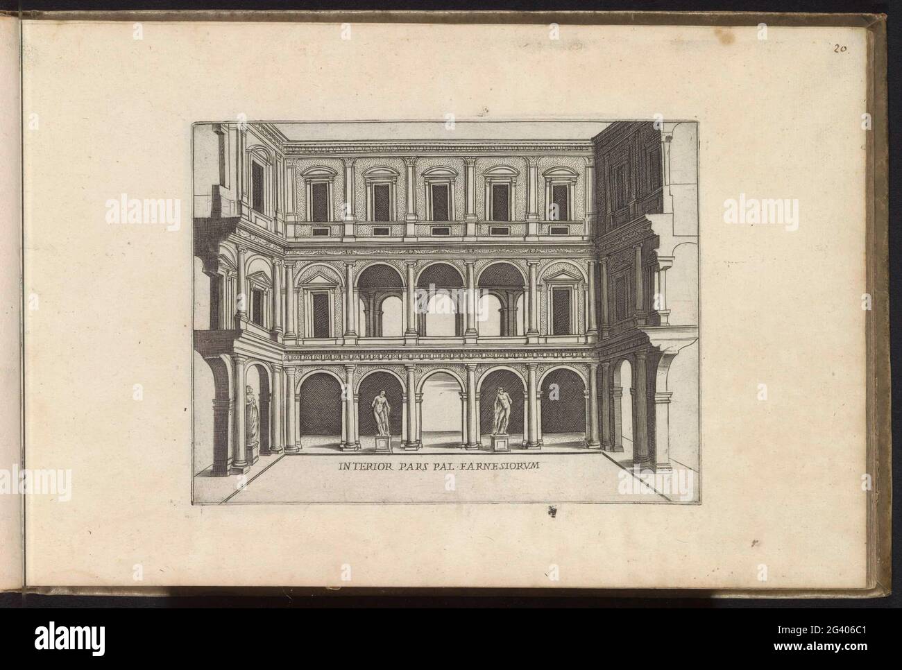 Palazzo Farnese Courtyard