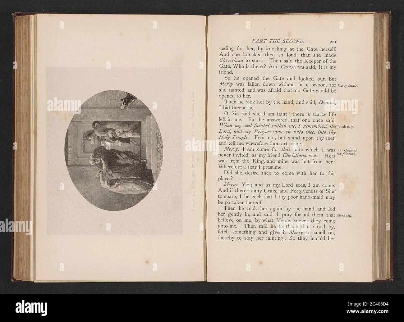 Photo production of an illustration by Thomas Stothard once Christens ...