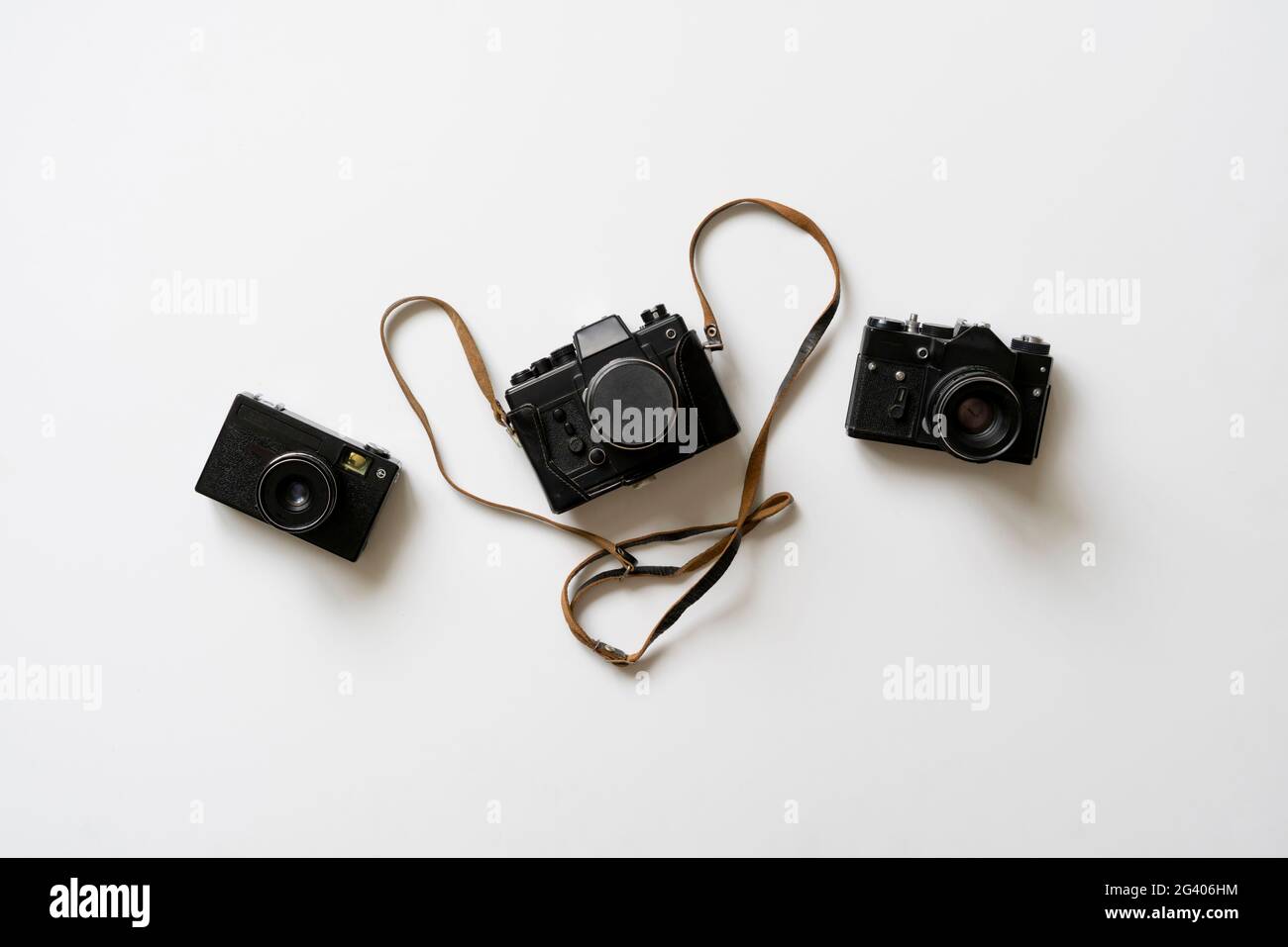 vintage classic old fashioned photo camera, simple creative idea ...