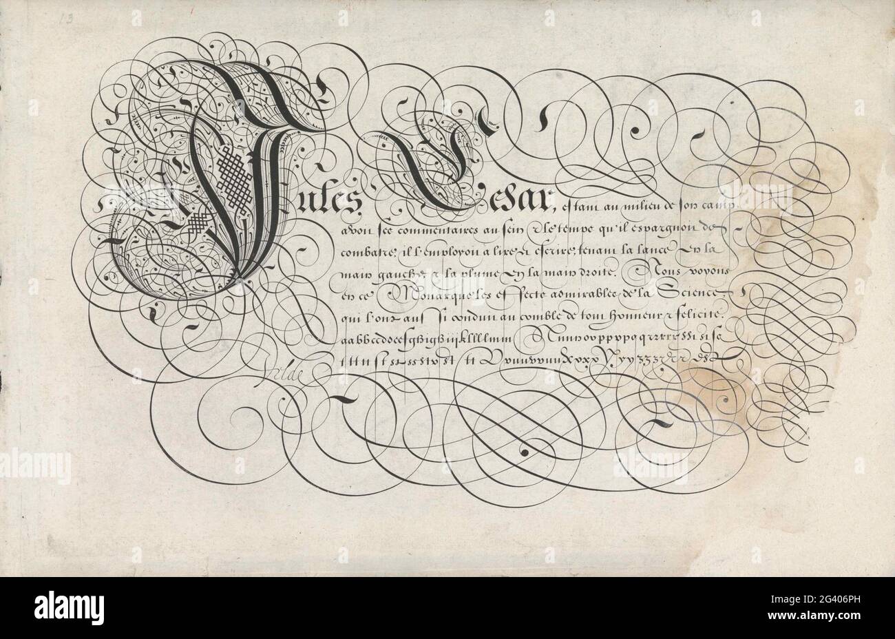 Write example: Jules Cesar; Spieghel der wristin. Write example with ...