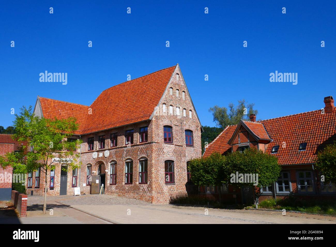 Stadthauptmannshof in Moelln Stock Photo - Alamy