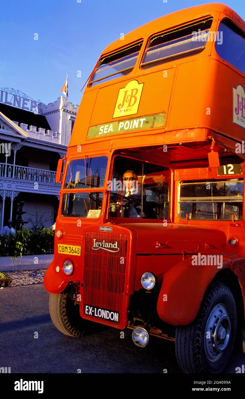 SOUTH AFRICA, KIMBERLEY REGION IMPERIAL BUS AT ROVOS RAIL STOP (ONE OF ...