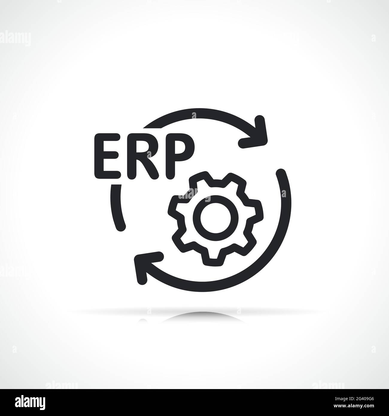 Software erp Stock Vector Images - Alamy