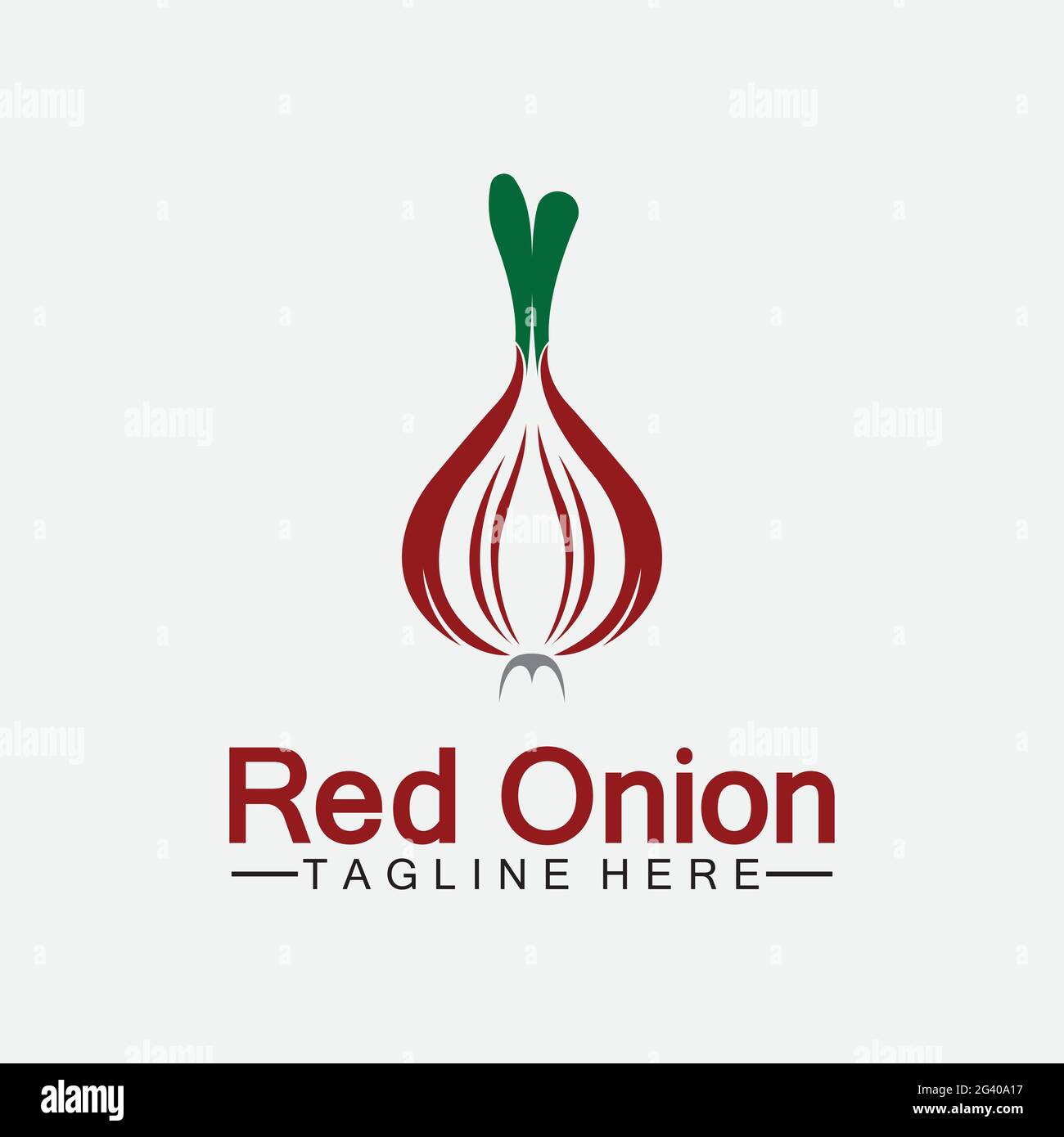 Red onion silhouette vector Stock Vector Images - Alamy