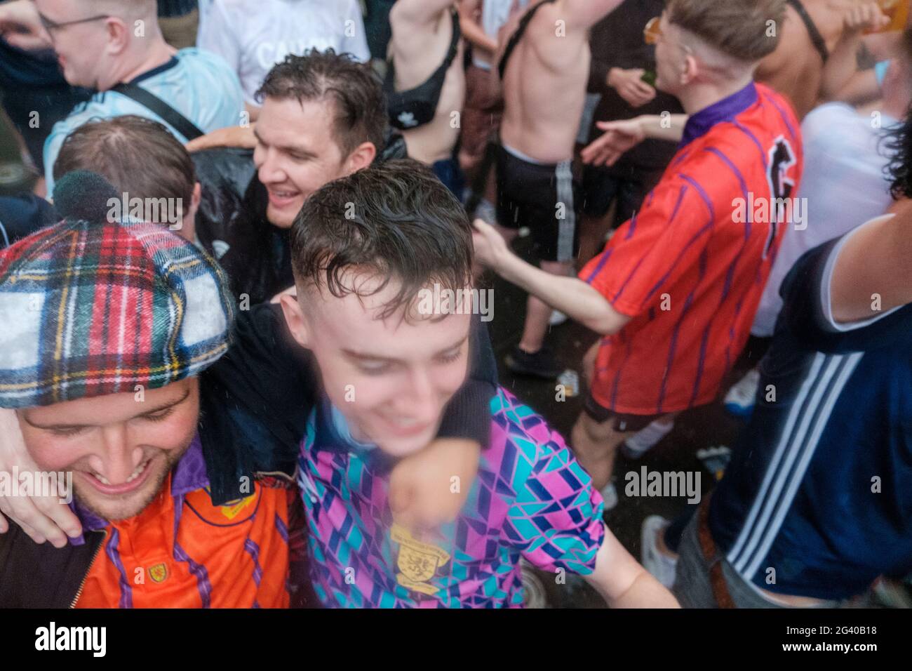 Scottish Fans & The Tartan Army came down to London to support their ...