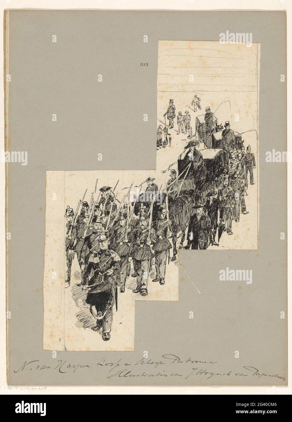 Procession foot soldiers hi-res stock photography and images - Alamy