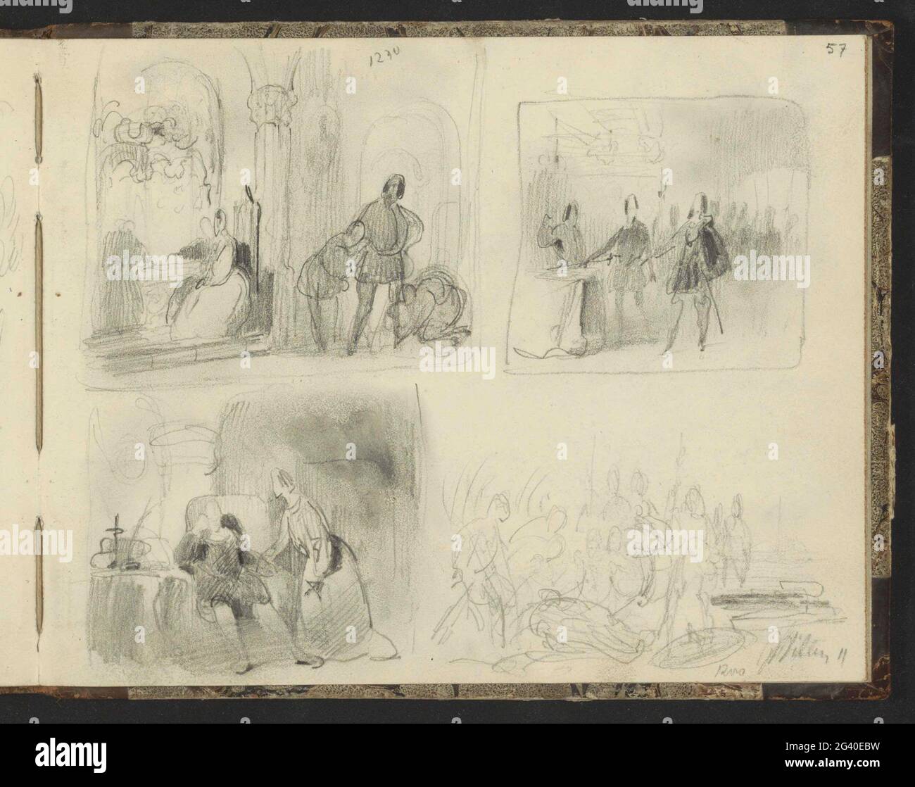 Preliminary field sketches hi-res stock photography and images - Alamy