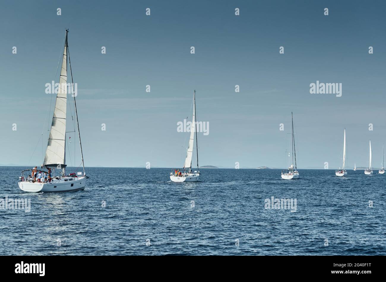 Reflection of sail hi-res stock photography and images - Alamy