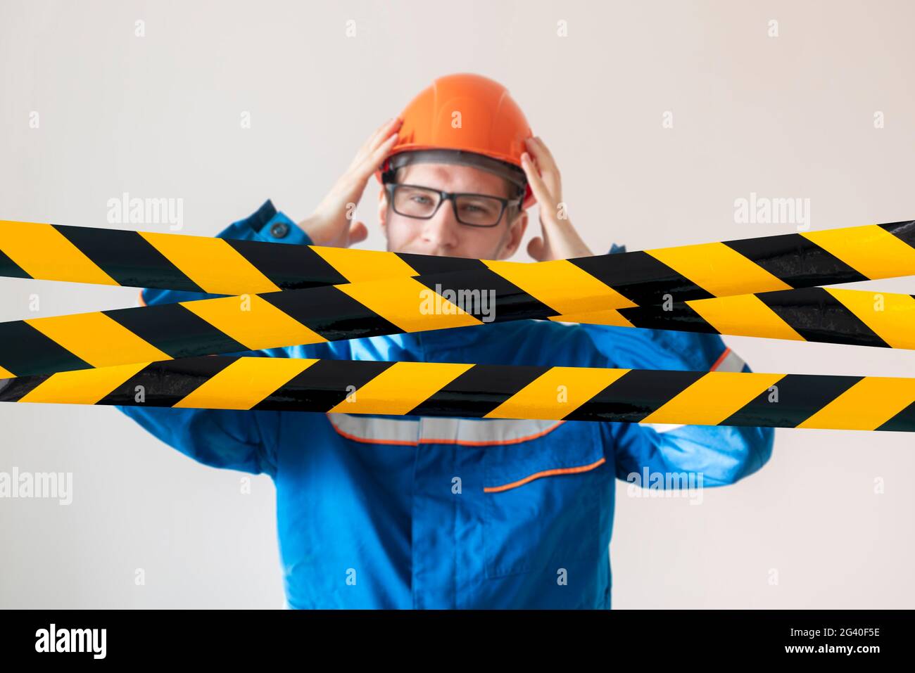 Plastic protective band hi-res stock photography and images - Alamy