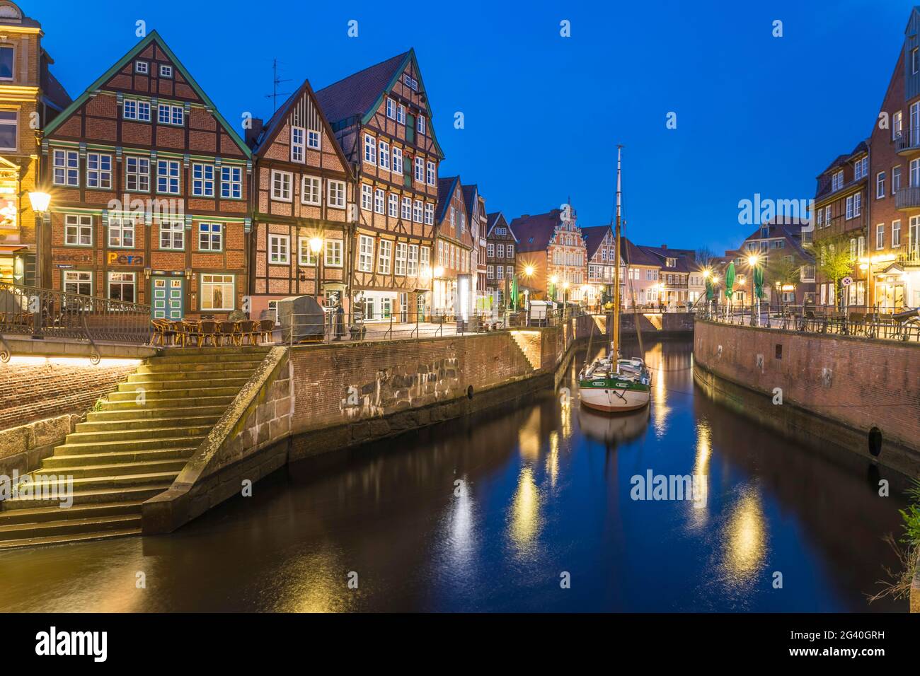 Germany stade old port houses hi-res stock photography and images - Alamy