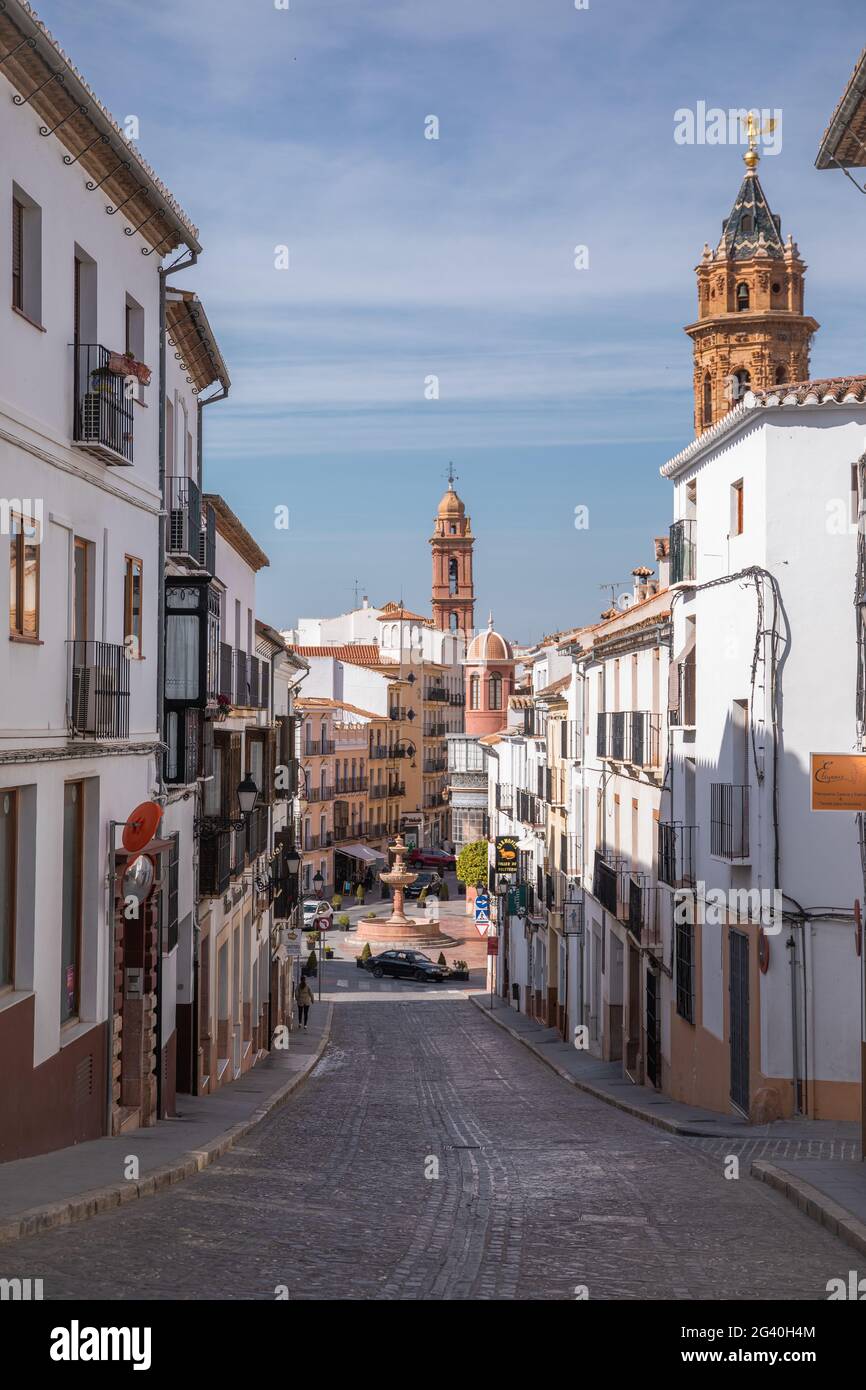 Street view of antequera hi-res stock photography and images - Alamy