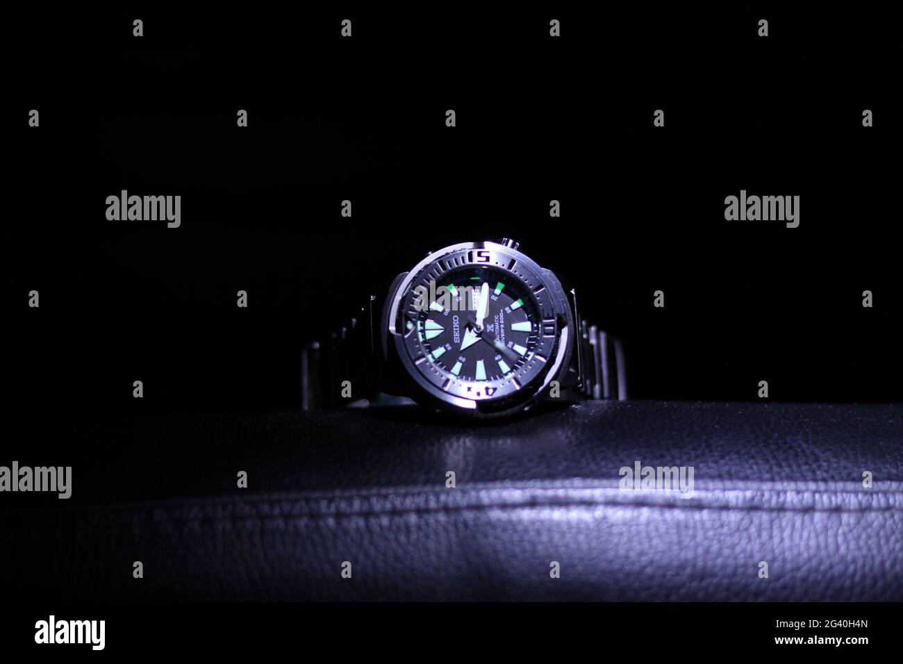 cool expensive watches from the new collection close-up on the table ...